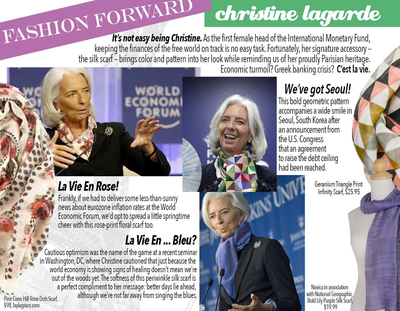 Christine Lagarde Fashion